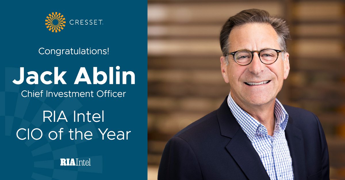 Cresset Chief Investment Officer Jack Ablin named “CIO of the Year” by ...