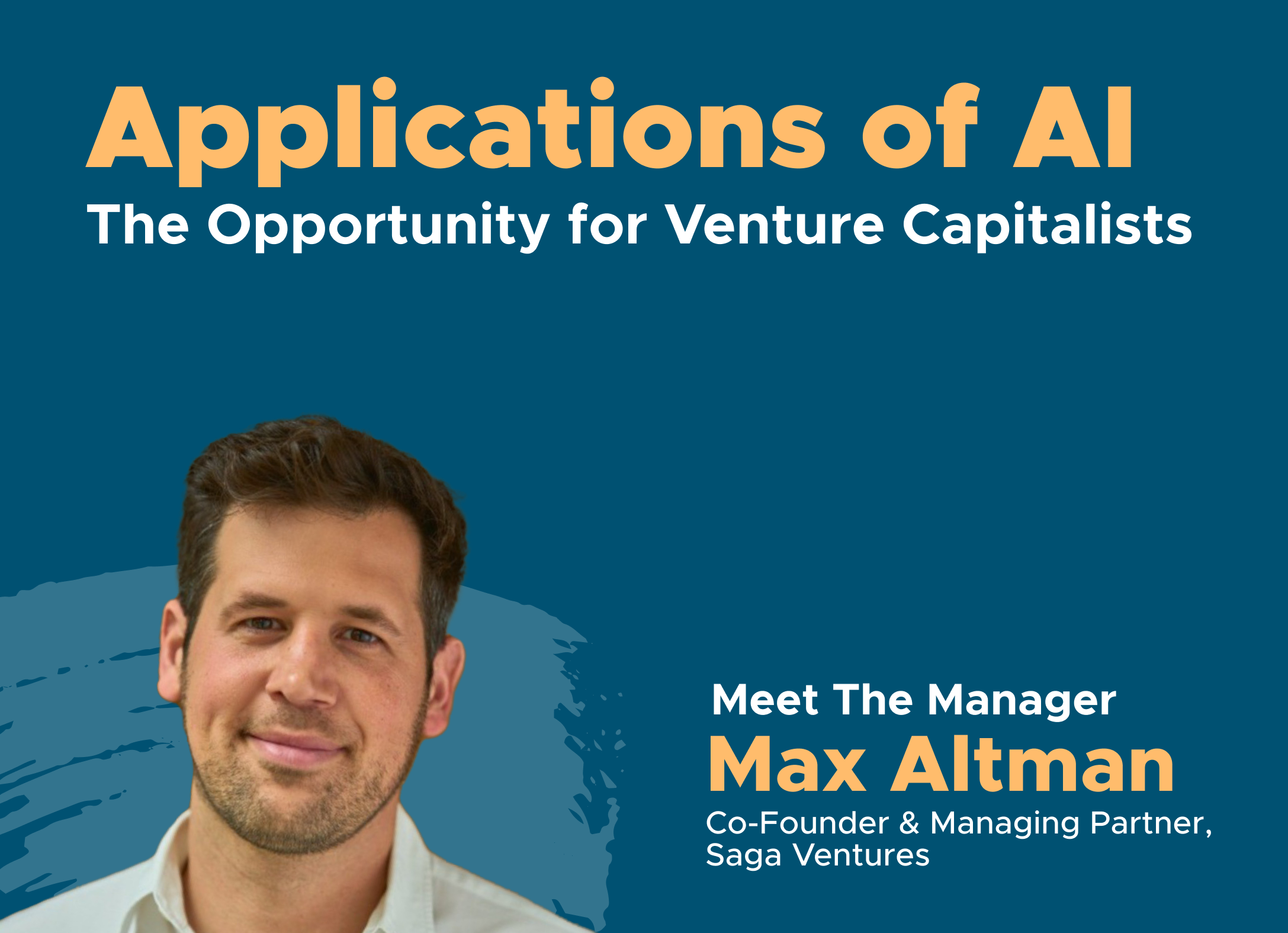 Applications of AI with Saga Venture's Max Altman | Cresset
